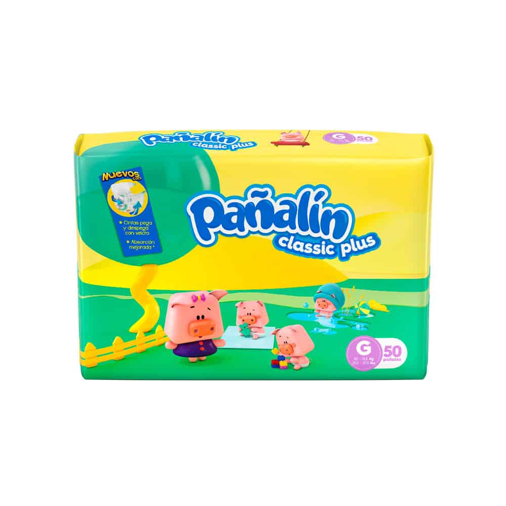 Pañal Pañalín Classic Plus G x 50 - Peque Ayuda