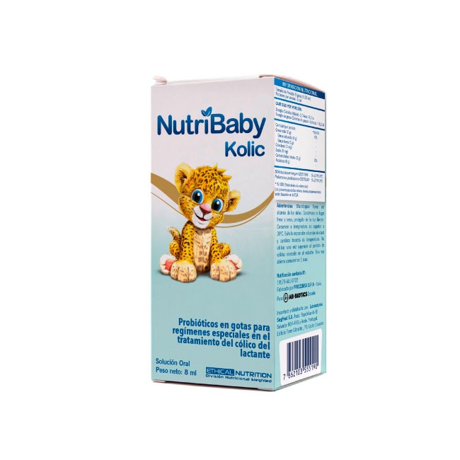 Nutribaby Kolic Gotas 8ml - Peque Ayuda - 100% natural
