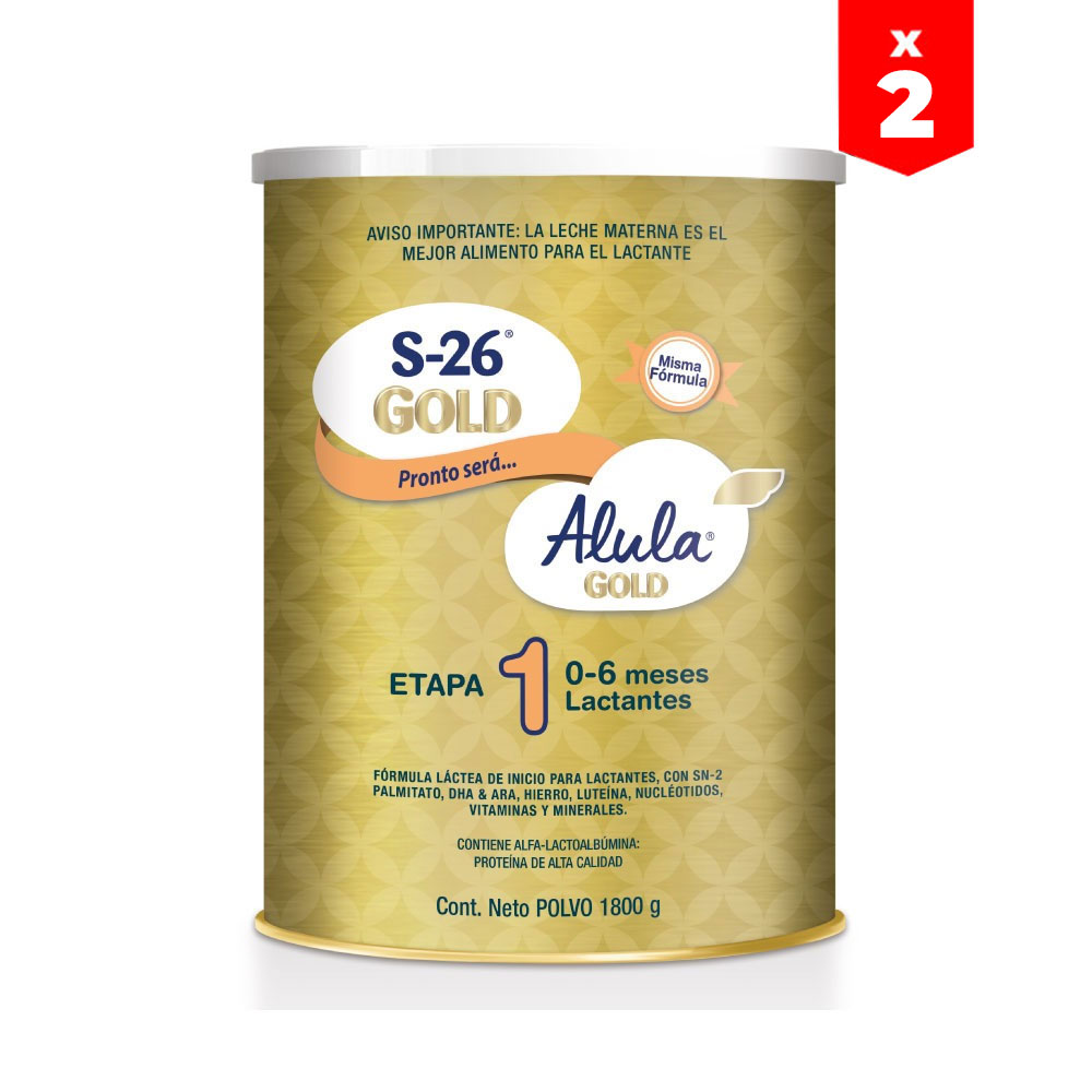 Alula Gold S-26 Etapa 1 1.8Kg (2 unidades) - Peque Ayuda