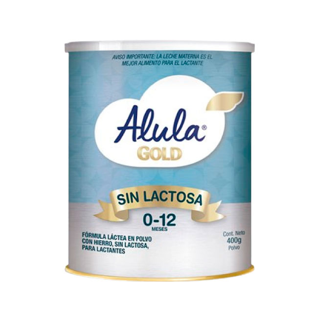 Alula Gold Sin Lactosa 400g - Peque Ayuda