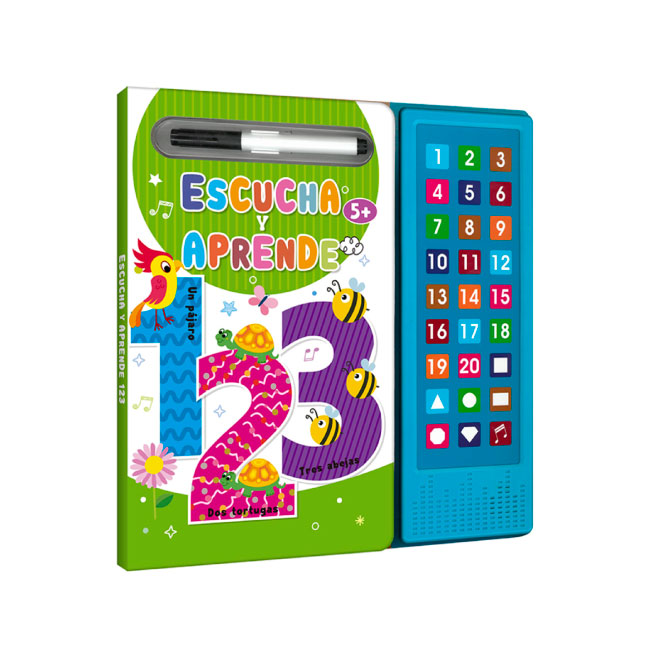 Escucha y Aprende los Números 123 - Peque Ayuda