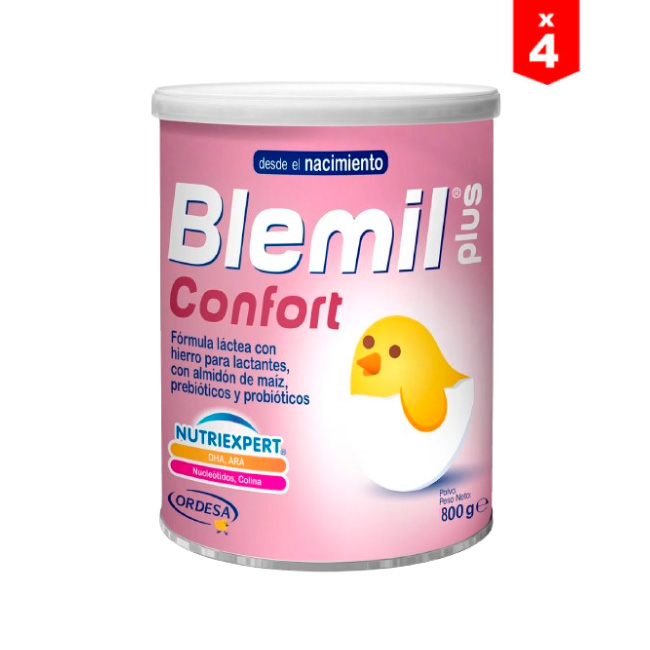 Blemil Plus Confort 800g (4 unidades) - Peque Ayuda