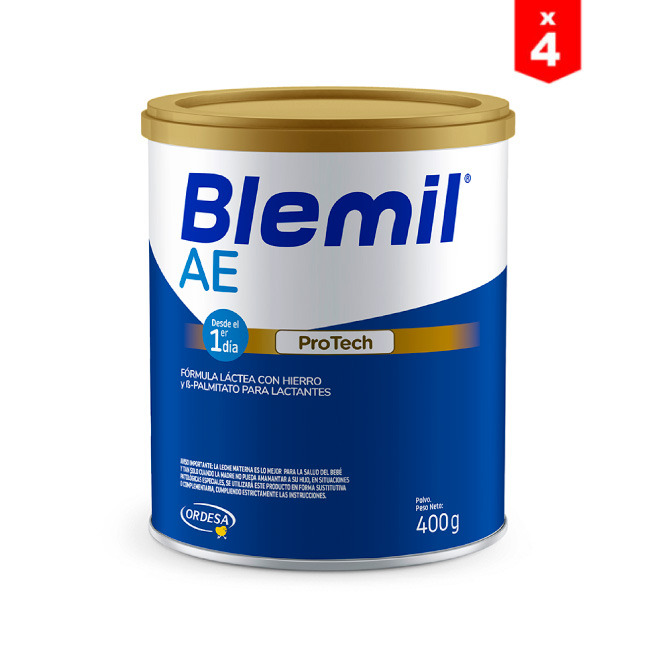 Blemil AE Protech 400g (4 unidades) - Peque Ayuda