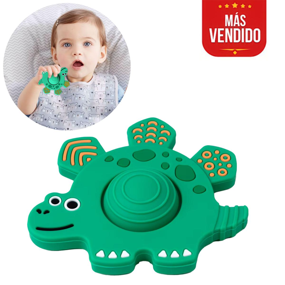 Masticador Dino Verde Úpale - Peque Ayuda