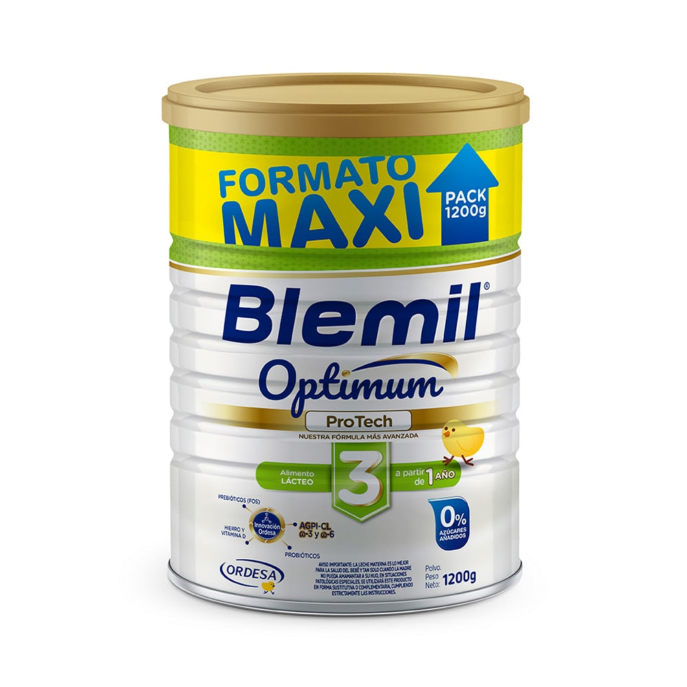 Blemil 3 Optimum Protech 1200g - Peque Ayuda