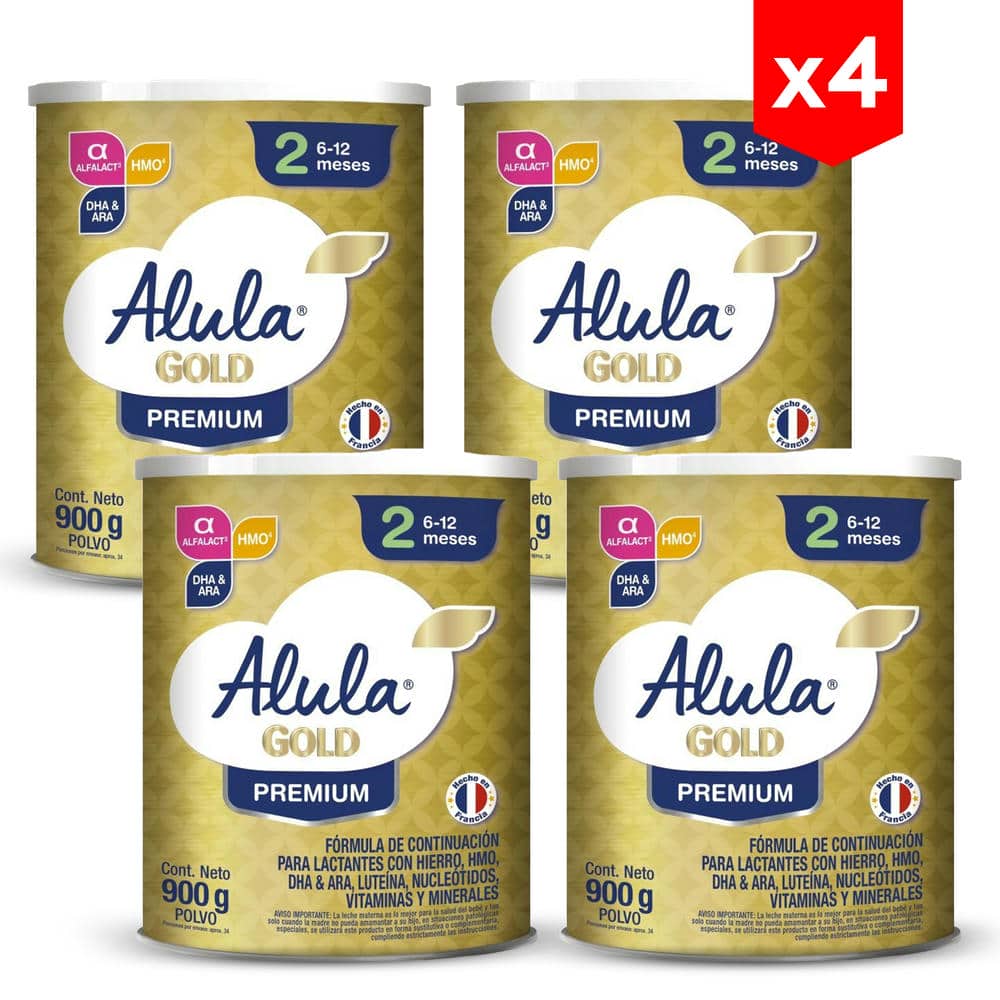 Alula Gold Etapa 2 x 900g (4 unidades) (Promil) - Peque Ayuda