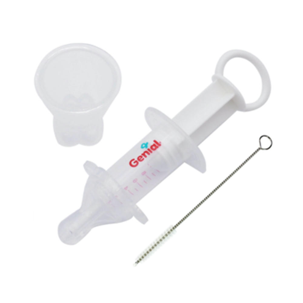 Jeringa Dispensadora de Medicina para Bebés Genial 10 ml - Peque Ayuda