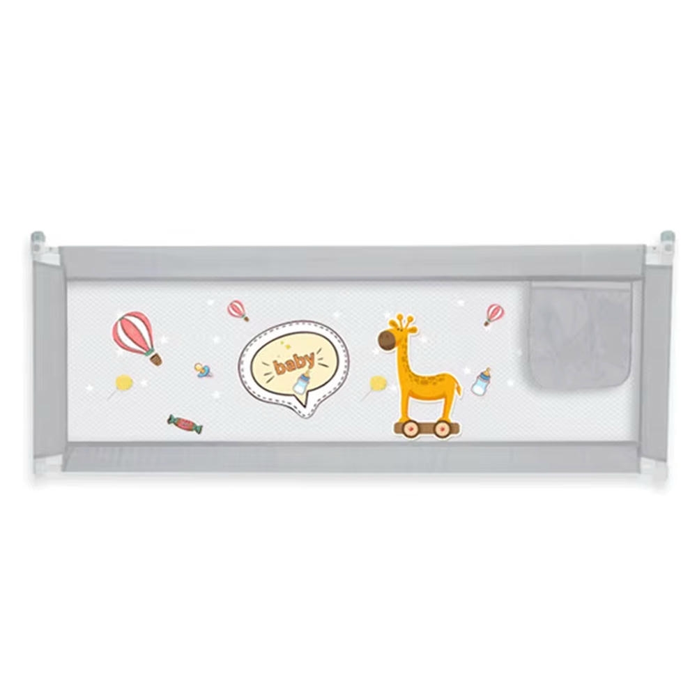 Baranda de cama de Seguridad Apertura Deslizable 175cm x 63cm Jirafa ...