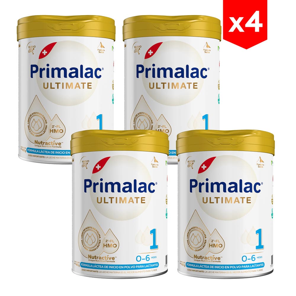 Fórmula Primalac Ultimate Etapa 1 - 4 latas - 1600g - Peque Ayuda