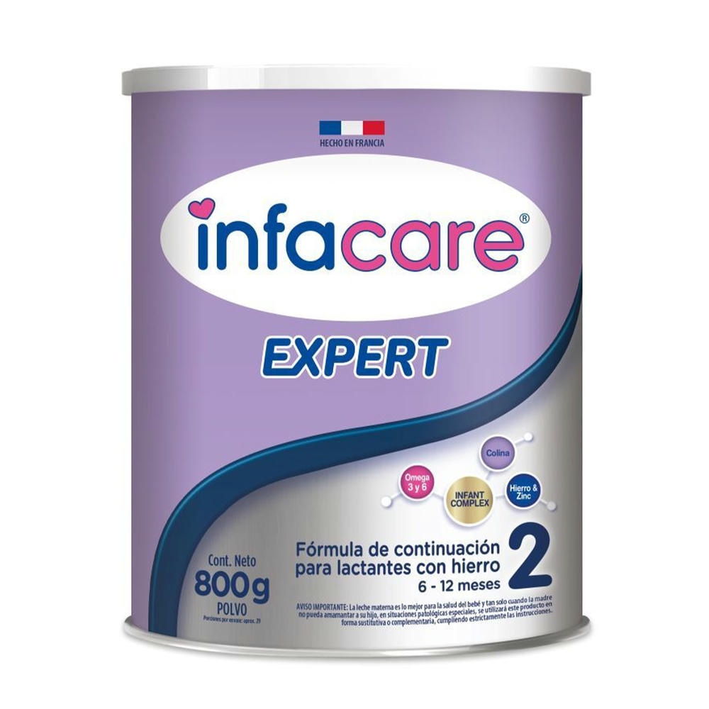 Leche Infacare 2 Expert Lata x 800g - Peque Ayuda