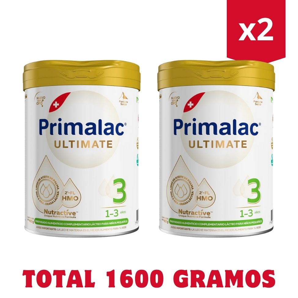 Fórmula Primalac Ultimate Etapa 3 800g (PACKx2) - Peque Ayuda